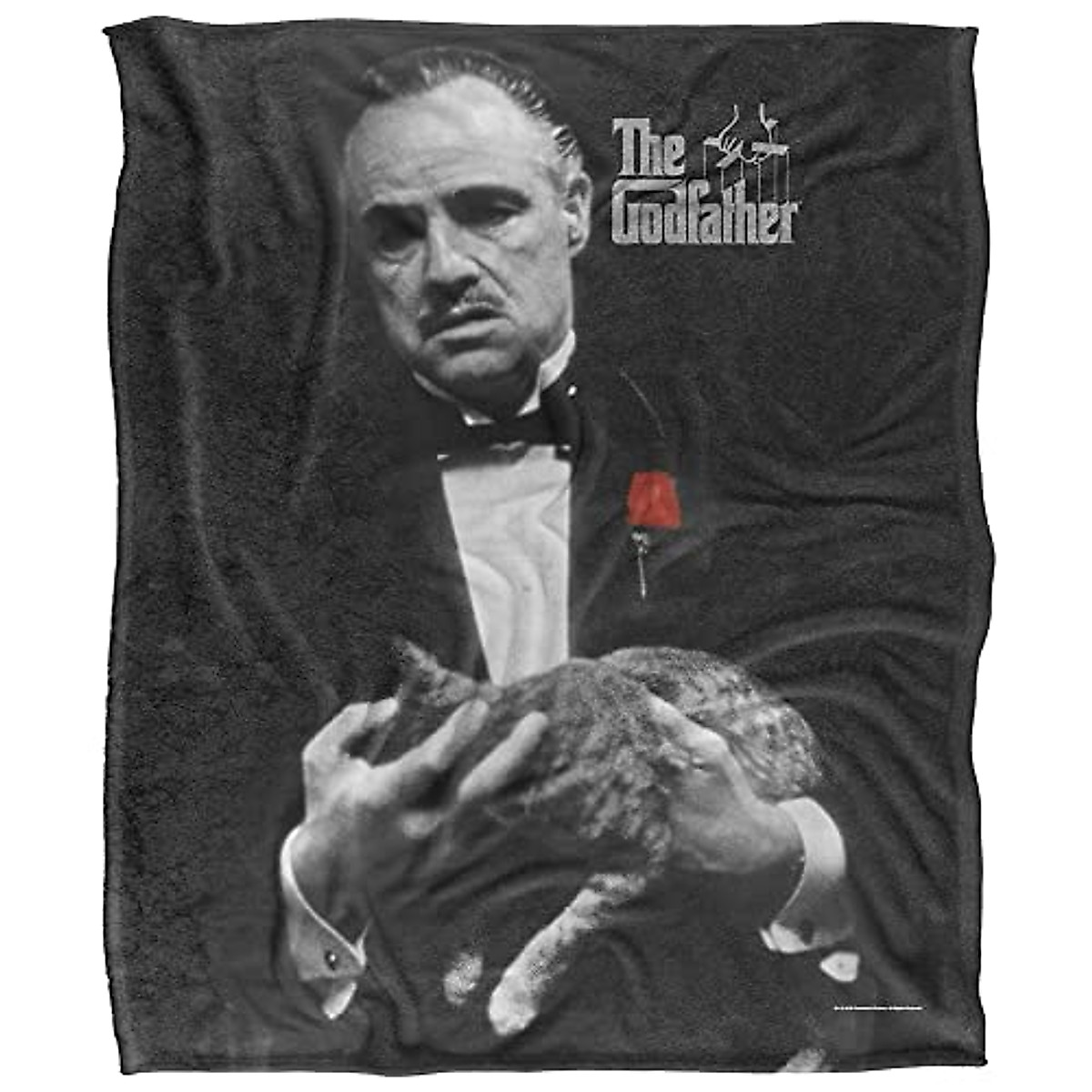 Godfather Poster Officially Licensed Silky Touch Super Soft Throw Blanket 50" x 60"