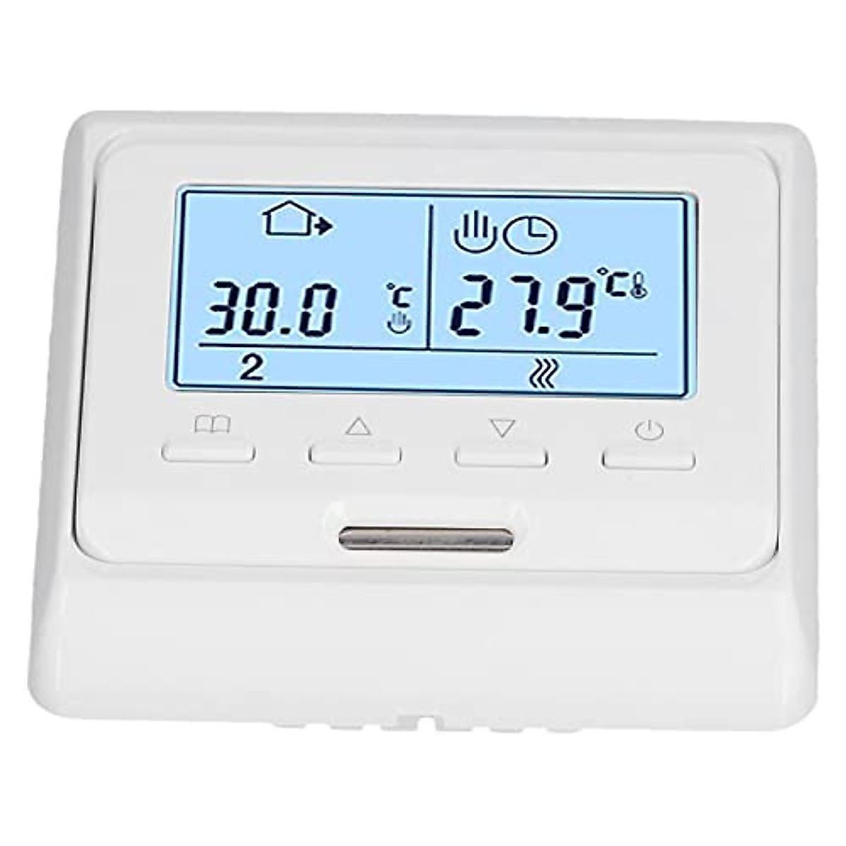LANTRO JS ME5503 LCD Thermostat,Programmable Thermostat for Floor and Water Heating