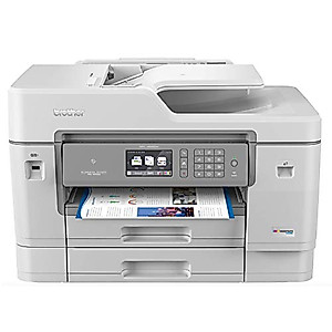 Brother Inkjet Printer, MFCJ6945DW, INKvestmenttank Color Inkjet All-in-One Printer with Wireless, Duplex Printing and Up to 1-Year of Ink in-Box, Amazon Dash Replenishment Ready