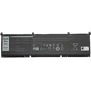 IZKROR 69KF2 86Wh Battery Replacement for Dell Alienware M15 R3 M15 R4 M15 R5 M15 R6 M15 R7 M17 R3 M17 R4 Precision 5550 5560 XPS 15 9500 9510 Inspiron 7510 7610 Vostro 7510 7620 Series 8FCTC 70N2F