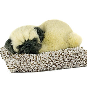 Perfect Petzzz Minis Pug, Realistic, Lifelike Stuffed Interactive Plush Toy, Electronic Pets, Companion Pet Puppy with 100% Synthetic Fur