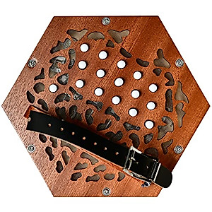Trinity College AP-1230 Anglo-Style Concertina,Walnut