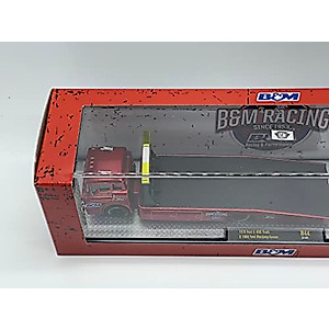 M2 Machines Auto-Haulers 1970 Ford C600 Truck & 1966 Mustang Gasser 1:64 Scale R44 21-01 Metallic Red by M2 Collectible 1 of 7250