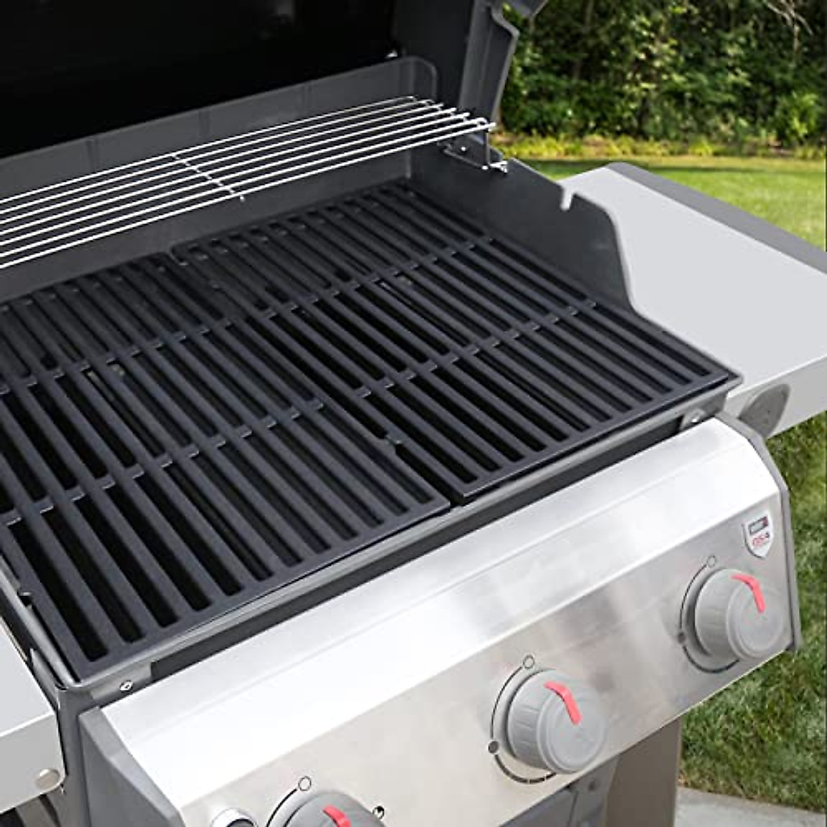 17.5 Inch Grill Grates Replacement for Weber 7638 Weber Spirit Grill Parts I & II 300 Series Spirit E/S 310 E/S 320 E/S 330 SP-320, Spirit 700 Genesis 1000-3500 Genesis Gold Silver Platinum B/C