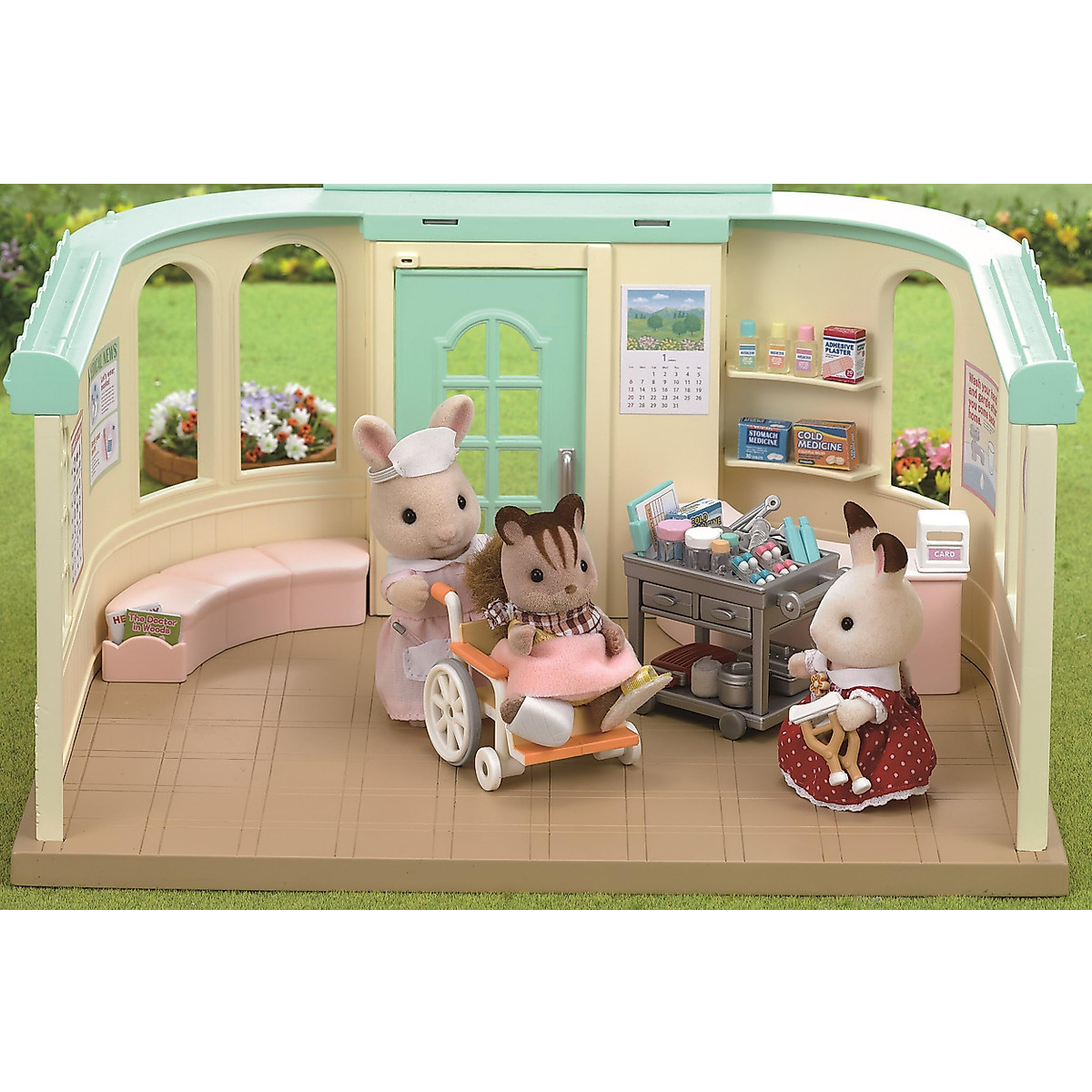 EPOCH Sylvanian Families Shops longing Nurse Set H-13