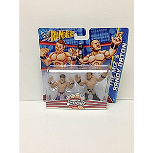 WWE MATTEL RUMBLERS THE MIZ & RANDY ORTON 2 PACK ACTION FIGURE TOY ,#G14E6GE4R-GE 4-TEW6W267007