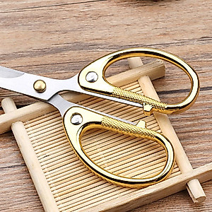 6.3" Stainless Steel Office Scissors,Ultra Sharp Blade Shears,Sturdy Sharp Scissors for Office Home School Sewing Fabric Craft Multipurpose Scissors