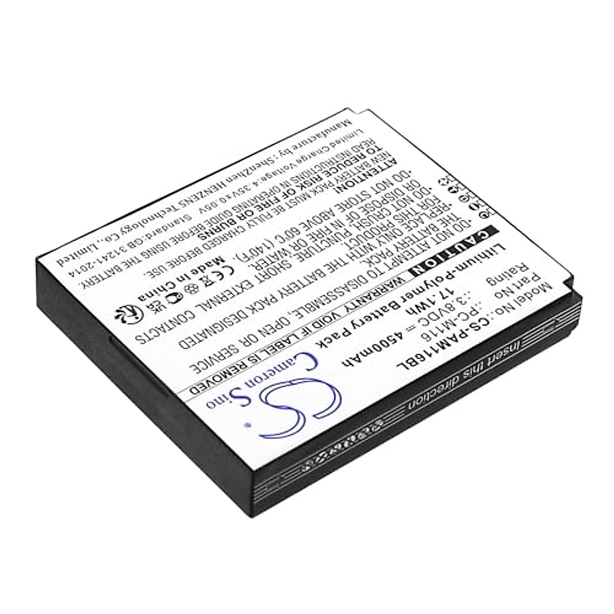 VI VINTRONS Battery for Pax X3S, X5, PC-M116,