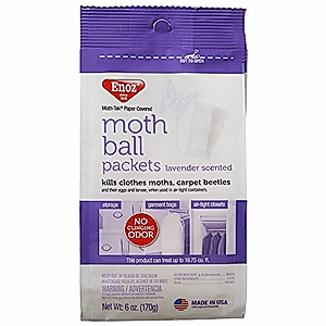 Enoz Moth Ball Packets - Lavender Scented (3)