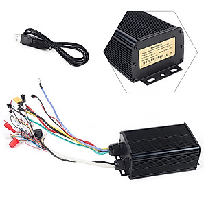 ZAWAYINE E-Bike Electric Bicycle Sine Wave Sabvoton Controller 45A 36-72V 1000-2000W, Ebike Controller Kit