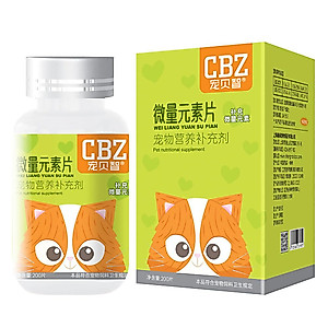 Trace Elements Tablets for Dogs, Effective Against Coprophagia and Unwanted Eating Habits