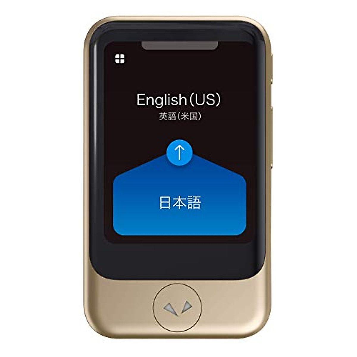 Pocketalk S Two-Way Voice Translator with Built-in Data (Gold)