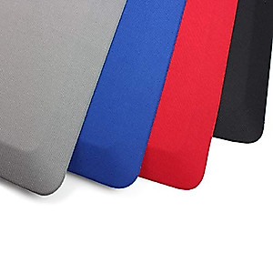 Ultralux Premium Anti-Fatigue Floor Comfort Mat, Durable Ergonomic Non-Slip Kitchen Standing Mat, 3/4” Thick, 16” x 24”, Multi-Purpose Standing Support Pad, Home, Office, Garage, Kitchen Rug, Gray