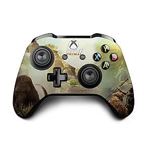 Head Case Designs Officially Licensed Far Cry Pack Shot Primal Key Art Vinyl Sticker Gaming Skin Decal Cover Compatible With Xbox One S Console and Controller Bundle