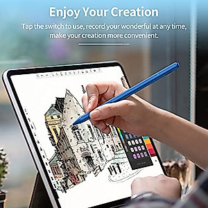 Stylus Pens for Touch Screen, Rechargeable ipad Pencil with Scratch-Resistant Function, Universal Stylus Pen for Apple iPad/iPhone/Phone/Tablet/Chromebook All Touch Screen Devices