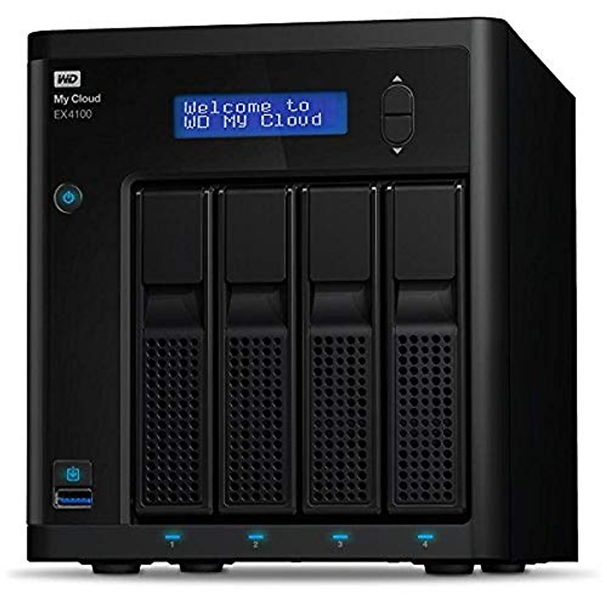WD 32TB My Cloud EX4100 Expert Series 4-Bay Network Attached Storage - NAS - WDBWZE0320KBK-NESN