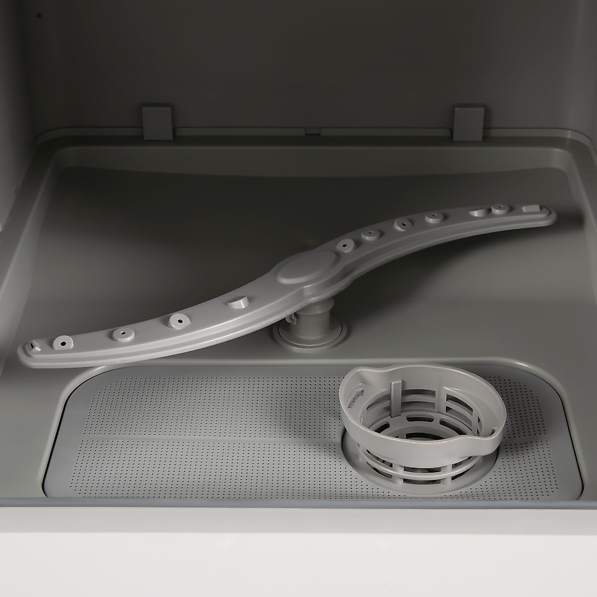 Portable Countertop Dishwashers 590W Mini Dishwasher, 5 Wash Programs 360° Spray Countertop Dishwasher, Portable Compact Automatic Dishwasher for Apartments, Dormitories and RVs Camping