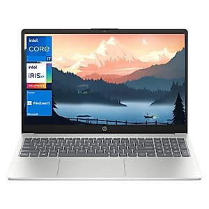 HP 2023 Latest Laptop, 15.6” FHD Display, 13th Generation Intel Core i7-1355U Processor, 64GB RAM, 1TB SSD, HDMI, Webcam, Wi-Fi 6, Windows 11 Home, Silver