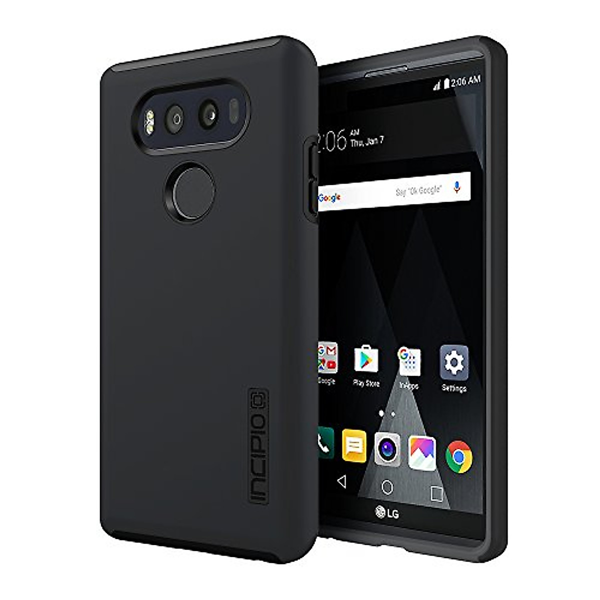 Incipio Cell Phone Case for LG V20 - Black