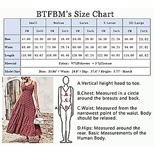 BTFBM Women Sleeveless V Neck Summer Maxi Dresses 2023 Print Backless Strap Tie Back Beach Party Pleated Long Boho Dress(Floral Wine Red, Large)