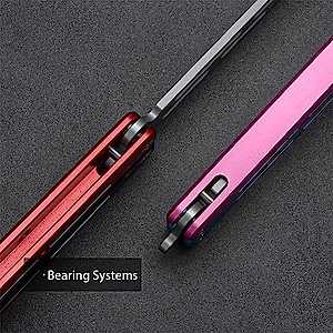 KEEDAS Finger Flip Tool with Effective Bushing System Design, Durable and Stainless Steel Build Bring Great Flipping Experience, Great for Beginners (Black)