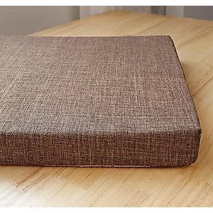 BOMATY Swing Replacement Seat Cushions 2-3 Seater Outdoor Cushion Cover for Patio Furniture, Couch Seat Cushions Cover with Zipper,Custom Size Bench Cushion for Indoor/Outdoor Patio Furniture