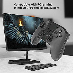 JDDWIN Wireless Controller For Switch Oled/Switch/Switch Lite,Pc,Steam Deck,Tesla Wireless Gamepad With Motion Control/Dual Vibration/Turbo Function.Fast Charging Controller