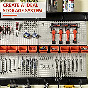 Butizone Power Tool Organizer, Wall Mounted Drill Storage Rack for Handheld & Power Tools, Heavy Duty Compact Steel Power Tool Holder, Perfect for Garage, Home, Workshop, Shed