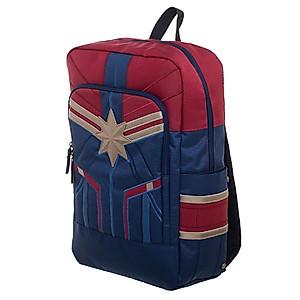 Marvel Captain Marvel Padded Strap Laptop Backpack Bookbag