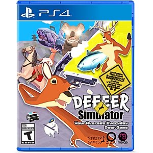 DEEEER Simulator: Your Average Everyday Deer Game Playstation 4