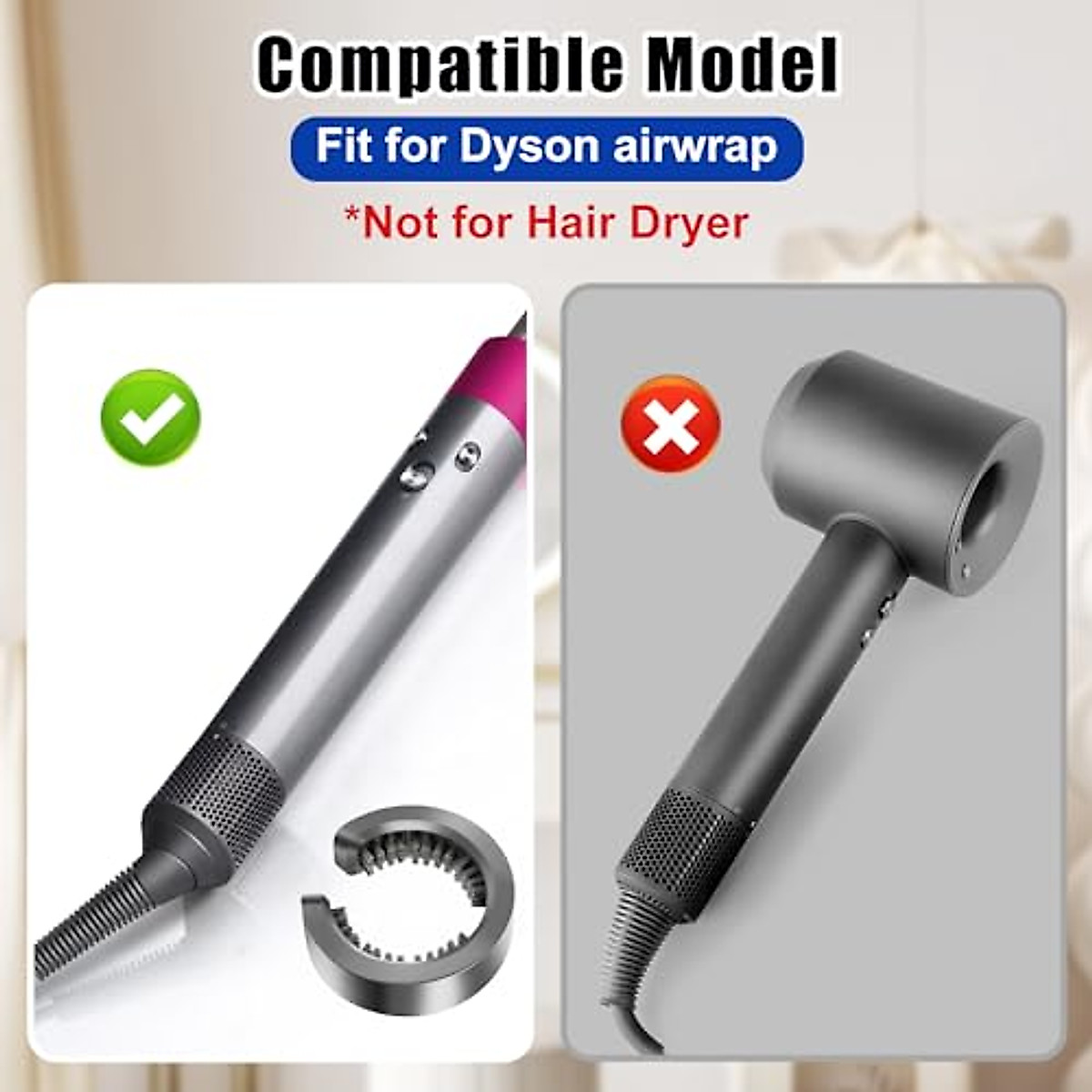 Filter Cleaning Brush for Dyson Airwrap HS01 HS05 Hair Styler Gentle Air Attachments 96976001