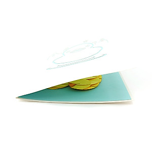 PopLife Yellow Rubber Ducky 3D Pop Up Card for All Occasions - Mother's Day Card, Duck Birthday Pop Up, Baby Shower, Get Well Soon - for Mother, for Daughter, for Wife, for Granddaughter