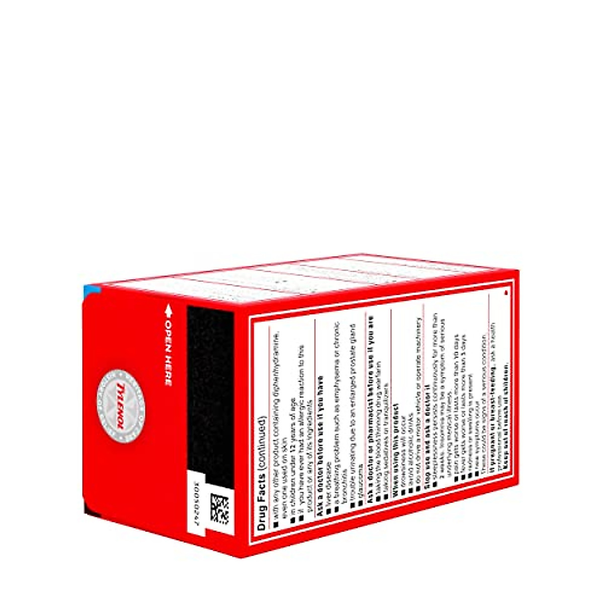 Tylenol PM Extra Strength Pain Reliever & Sleep Aid Caplets, 500 mg Acetaminophen, 50 ct