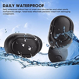 BD&M Wireless Bluetooth Earbuds, HiFi Digital LED Display Stereo Headphones, Waterproof Ear Buds, Hands-Free Calls for Sports, Home, Work, Running