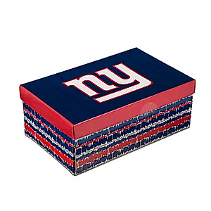 Team Sports America NFL New York Giants, Stemless 17 OZ Wine Glass & Beer Mug 16 OZ Gift Set with Box | Keeps Drinks Cold | Officially Licensed