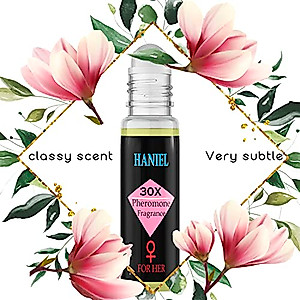 Haniel Roll On Perfume, Pheromones Perfume Oil For Women, Impression of Noir sensual Elegance Floral Fragrance, Sandazee Pheromone Oil, Golden Lure Pheromone Perfume