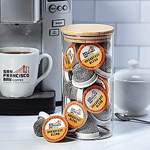 San Francisco Bay Compostable Coffee Pods - Breakfast Blend (80 Ct) K Cup Compatible including Keurig 2.0, Medium Roast