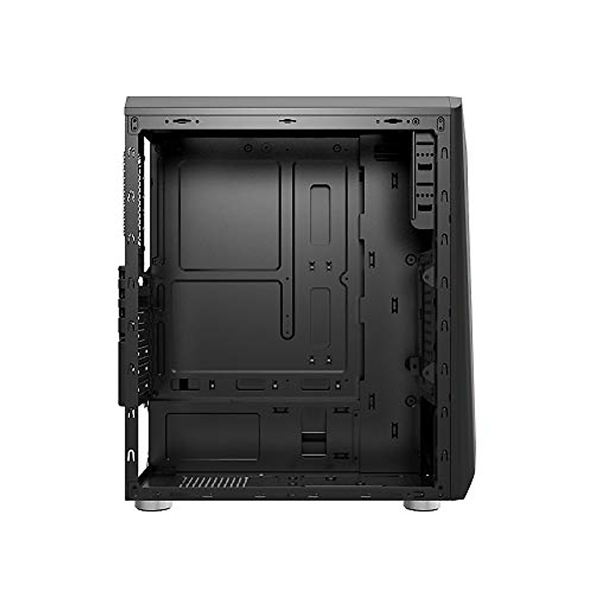 Bgears b-Vigor RGB Mid Tower with Front RGB Light and Side Tempered Glass (Fan Sold Separately))