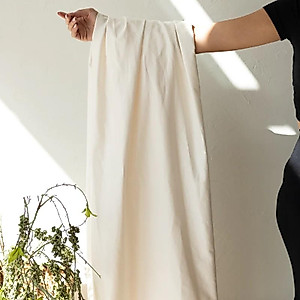 DreamFit DreamCool 100% Egyptian Cotton Cooling Bed Sheet Set with Elastic Corner Straps Extra Deep Pocket Crafted in USA King Sheet Set Ivory