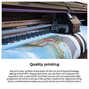 PICANOVA – Custom Canvas Prints with Your Photo 10x8 inch – Customize with Your Own Picture & Text – Personalized Photo Canvas Print Stretched on Wooden Frame – Gallery Wrap Wall Art Decor