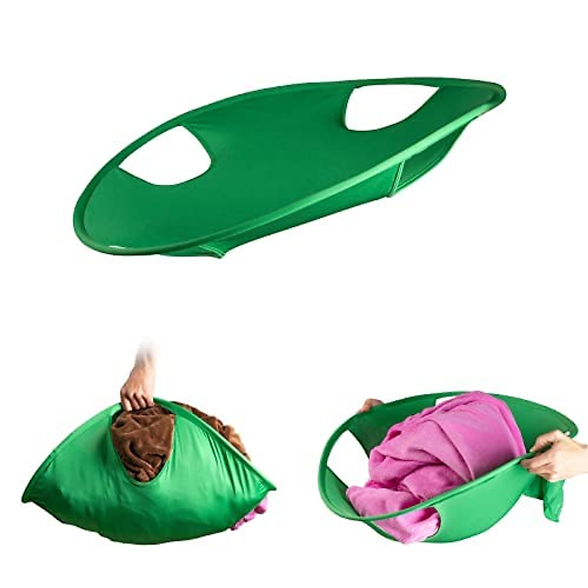 ACPYIDL 26IN Pop-up LaundryHamper-Large-LaundryBasket for DryerLaundryBag,Collapsible LaundryGrabber for WashingMachine,Dryer,Help Moving