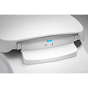 KOHLER 10349-0 PureWarmth Heated Quiet-Close Elongated Toilet Seat, Soft Close Toilet Seat for Standard Toilets, Slow Close, White