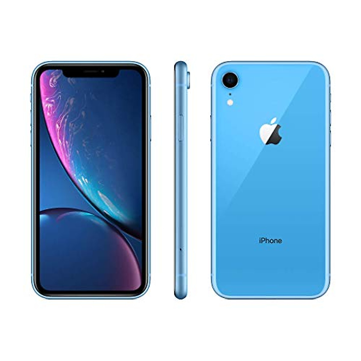 Apple iPhone XR (128GB, Blue) [Locked] + Carrier Subscription