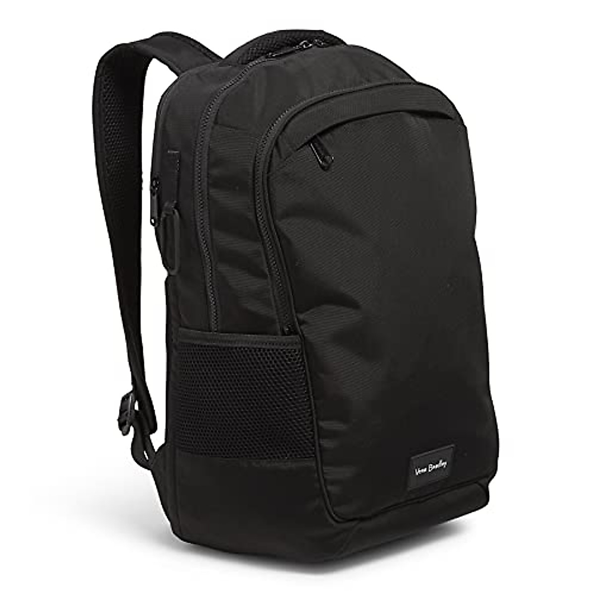 Vera Bradley womens Recycled Lighten Up Reactive Grand Backpack Bookbag, Black, One Size US