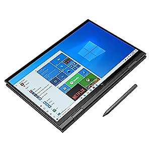 HP ENVY x360 15 Home & Entertainment 2-in-1 Nightfall Black Laptop (AMD Ryzen 7 5700U 8-Core, 32GB RAM, 1TB PCIe SSD, 15.6" Touch Full HD (1920x1080), AMD Radeon, Active Pen,Win 10 Pro) with USB Hub