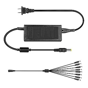 ARyee 12V 5A AC Adapter Charger Power Supply for Security Camera CCTV DVR Surveillance System