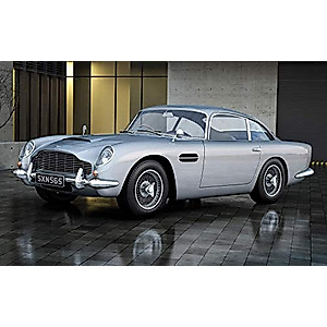 Airfix Aston Martin DB5 Silver 1:32 Sports Car Plastic Model Gift Set A50089B