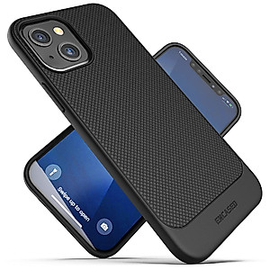 Encased Thin Armor Designed for iPhone 13 Mini Belt Clip Case, Slim Fit Phone Case with Holster (iPhone 13 Mini)