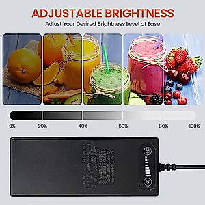 HitTopss Photo Studio Light Box for Photography, 24"x24"x24" Professional LightBox Shooting Tent Kit with 6 Color Backdrops for Jewelry and Product Photography