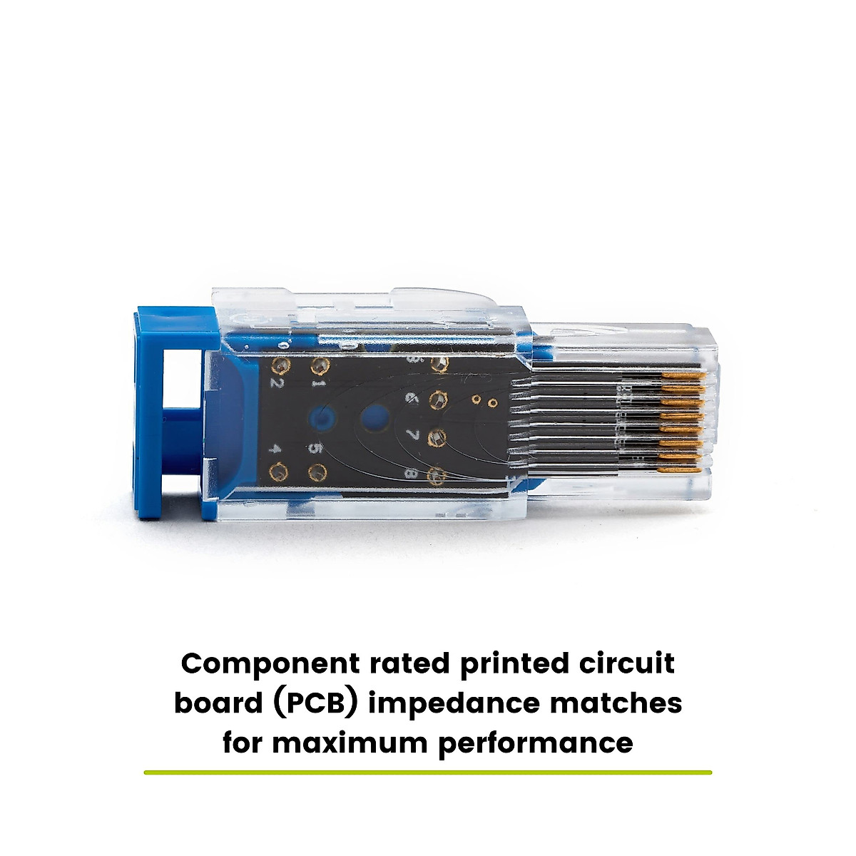 trueCABLE Cat6A Toolless Field Termination Plug, Unshielded (UTP), PoE++ (4PPoE), TAA Compliant, ANSI/TIA & ISO/IEC Certified, CE Listed, Modular RJ45 Male Connector, 12 Pack
